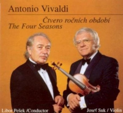 Antonio Vivaldi / Libor Pešek, Josef Suk - Čtvero ročních období (1997)